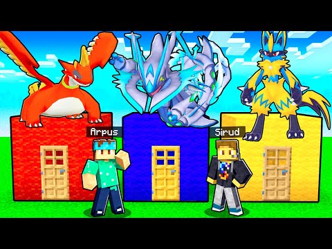 Don’t Choose the Wrong POKEMON FUSION Door! (Minecraft Pixelmon)