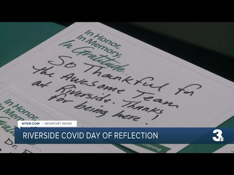 Riverside pauses to honor front line workers and commemorate lives lost to COVID-19