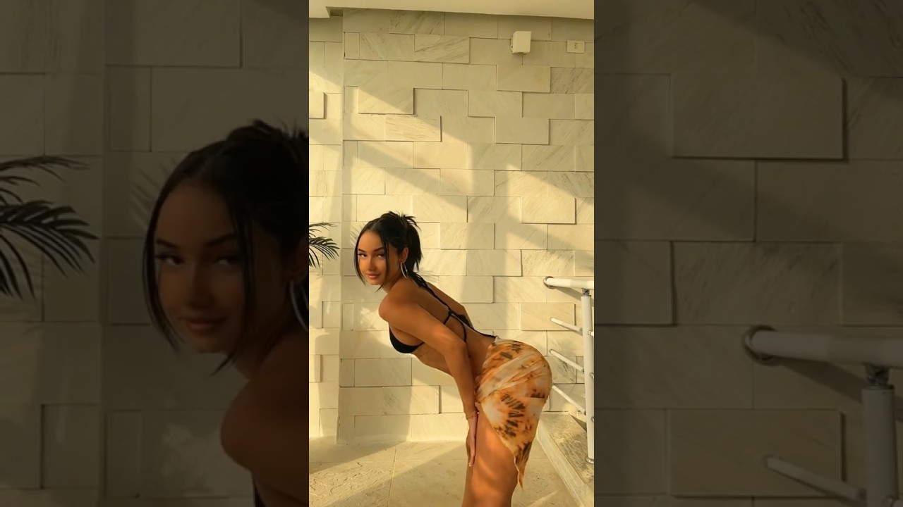Hot Latina Girl Shaking Booty
