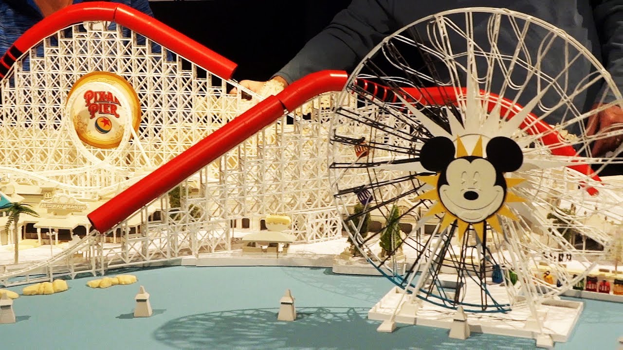 MyDisneyFix | Pixar Pier and Incredicoaster models, cast costumes ...