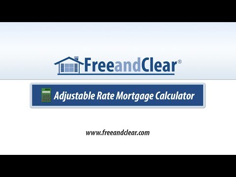 Adjustable Rate Mortgage (ARM) Calculator Video