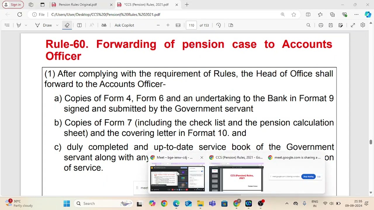 Understanding CCS Pension Rules 2021: Key Provisions and Procedures ...