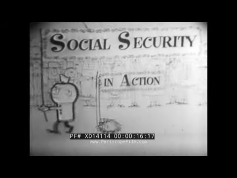 1962 " SOCIAL SECURITY IN ACTION " TV EPISODE w/ REGIS TOOMEY RETIREMENT BENEFITS XD14114