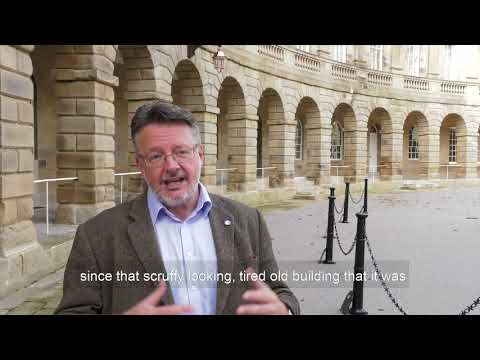 Welcoming the opening of historic Buxton Crescent