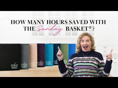 The Sunday Basket® | Household Reference Binder | Hours Saved