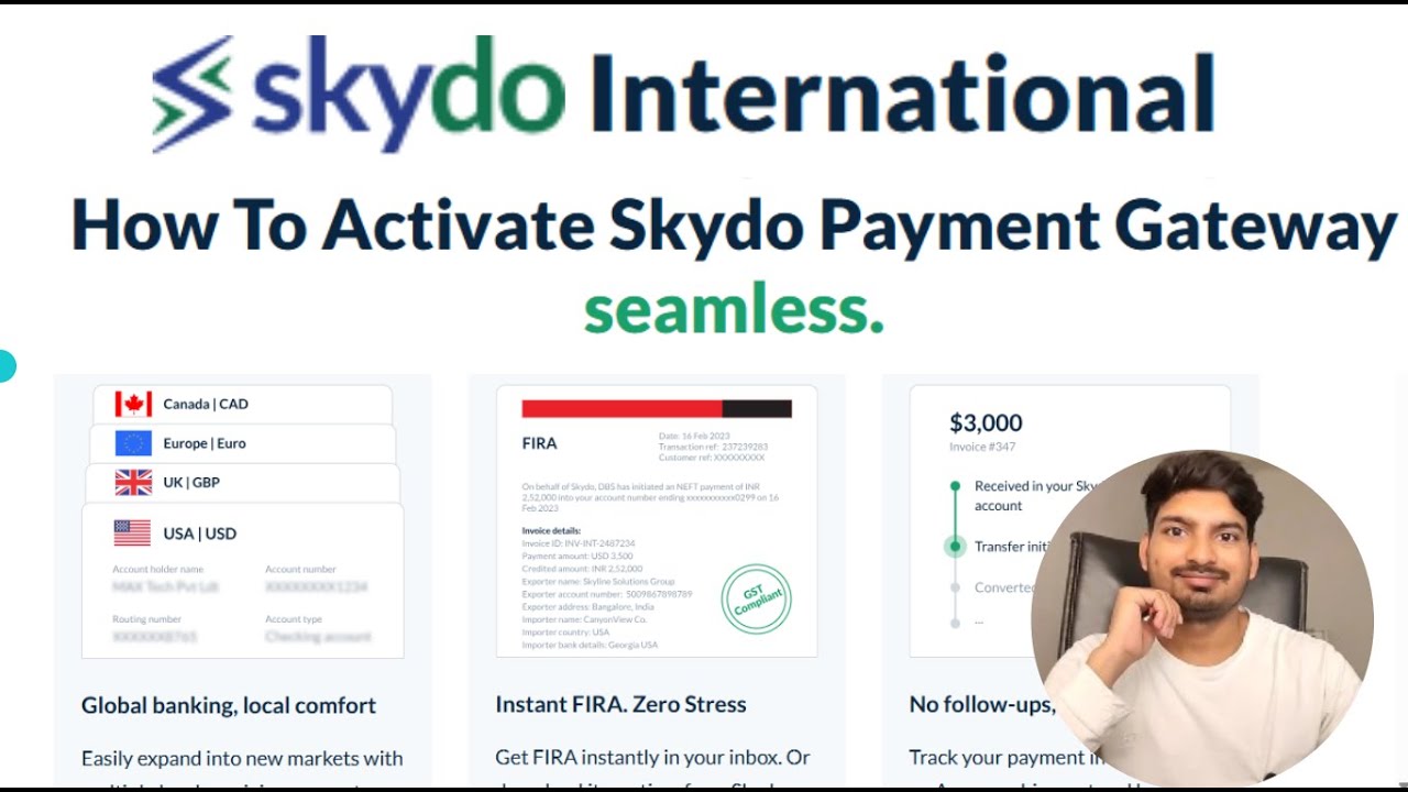 Skydo Internation payment gateway 2024
