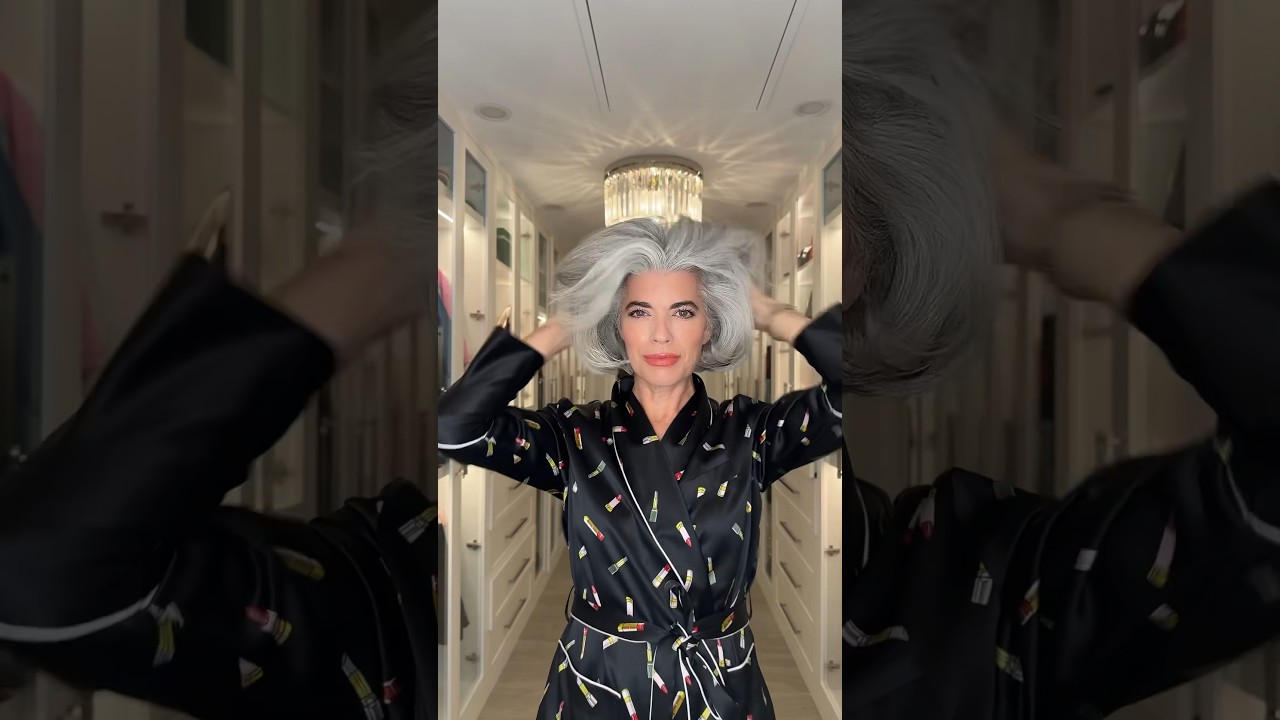 ITS AN ATTITUDE | GRAY HAIR | NiKOL Johnson #grayhair