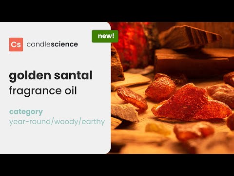 Ultra Luxurious Santal Scent || Golden Santal from CandleScience