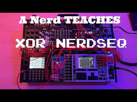 XOR Electronics Nerdseq Hybrid Tracker Sequencer 2022 - Black | Reverb