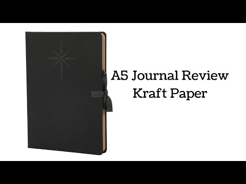 a5 journal review || Comma Artisan โ A5 Size โ Hard Bound Notebook with Ribbon Closure โ 192 Pages