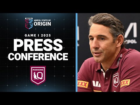2025 State of Origin Press Conference | Maroons | Game 1