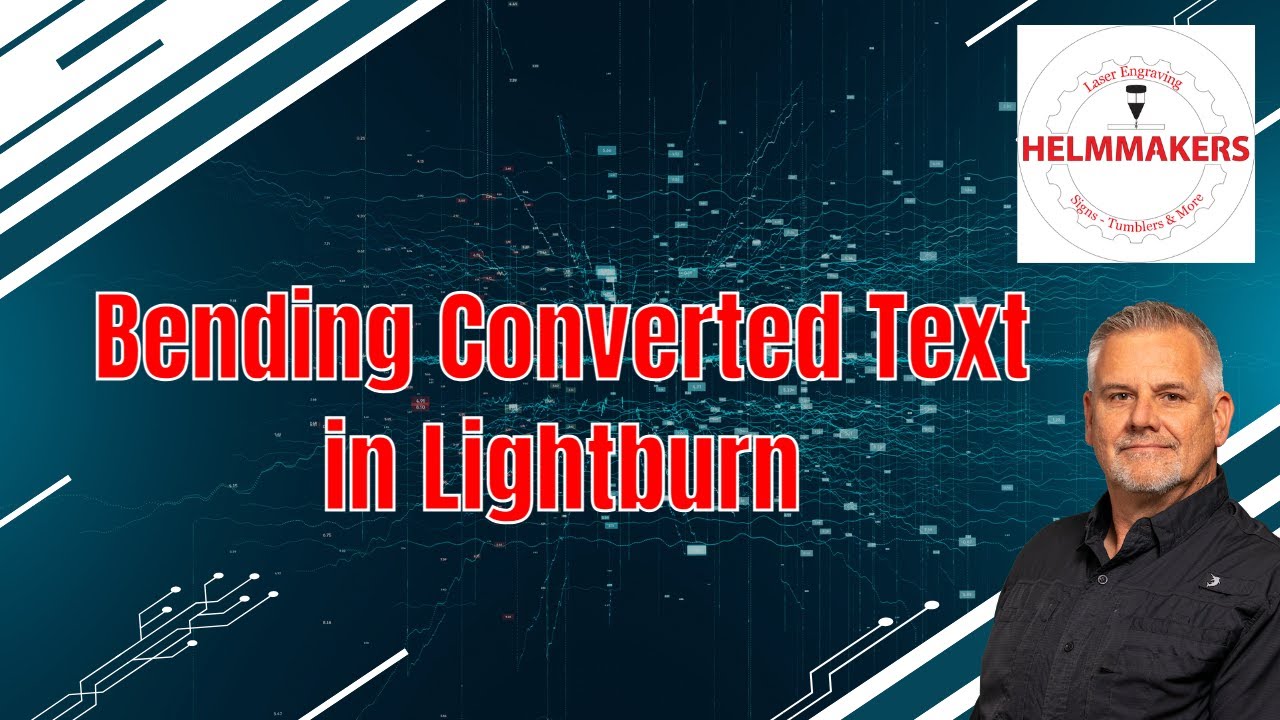 Text to path, then bend around round object? - LightBurn Software ...