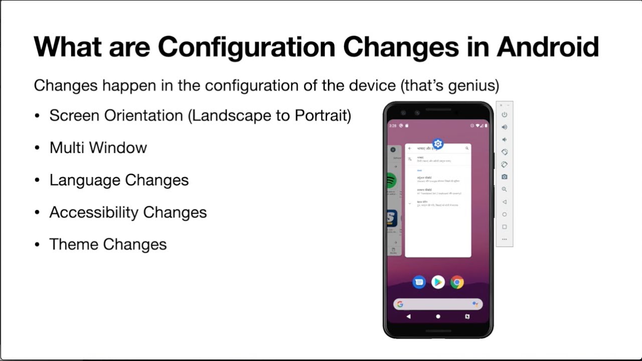 Android Configuration Changes for Noobs
