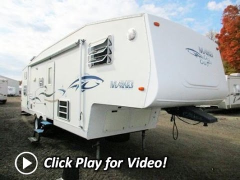 (Sold) HaylettRV.com - 2002 Mako 28BH Used Bunkhouse Fifth Wheel by Gulf Stream
