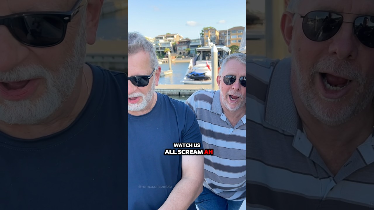 Wait for that last note... how low do you think they went? 👇 #romca #viralvideo #choir #choirmusic