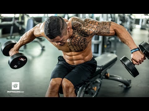 Shoulder-Gains Workout | IFBB Pro Jake Alvarez – Life’s A Pie