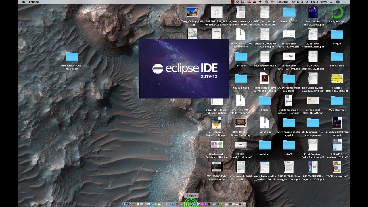 Determining Java and Tomcat Versions in Eclipse
