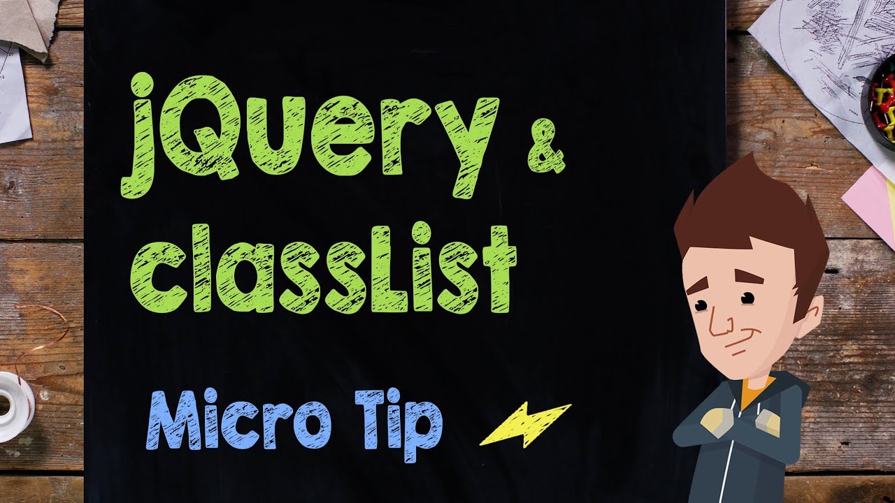 jQuery & classList - Supercharged