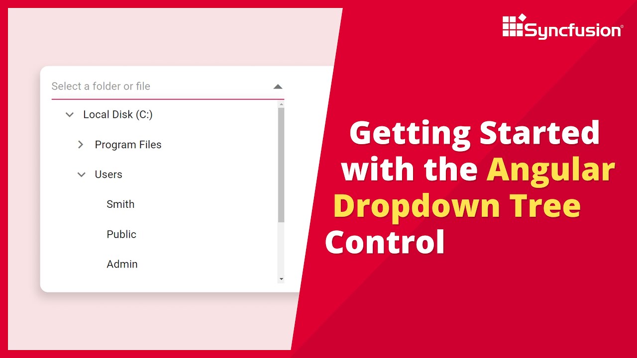 Getting Started with the Angular Dropdown Tree Component
