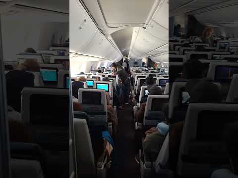 KLM towards Canada tea with turbulance #klm #787 #yyz #vacation #PH-BKA
