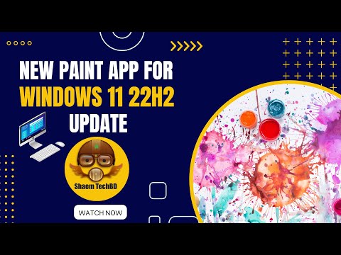 New Paint App for Windows 11 22H2 Update