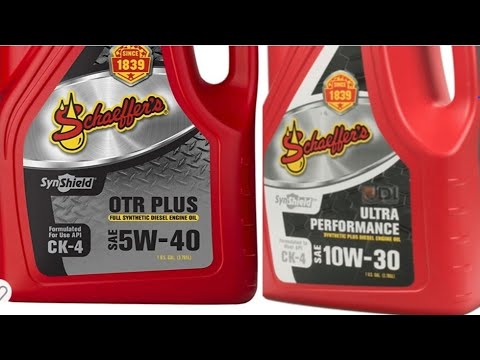 Schaeffers Diesel Oil - Is King? Let's Find Out - 10w30 and 5w40