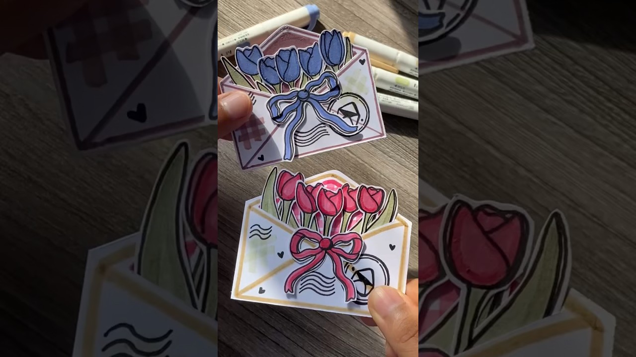 Manualidades súper fáciles para regalar 💌🌷🫶🏻 #manualidades #diy #14february #sanvalentin