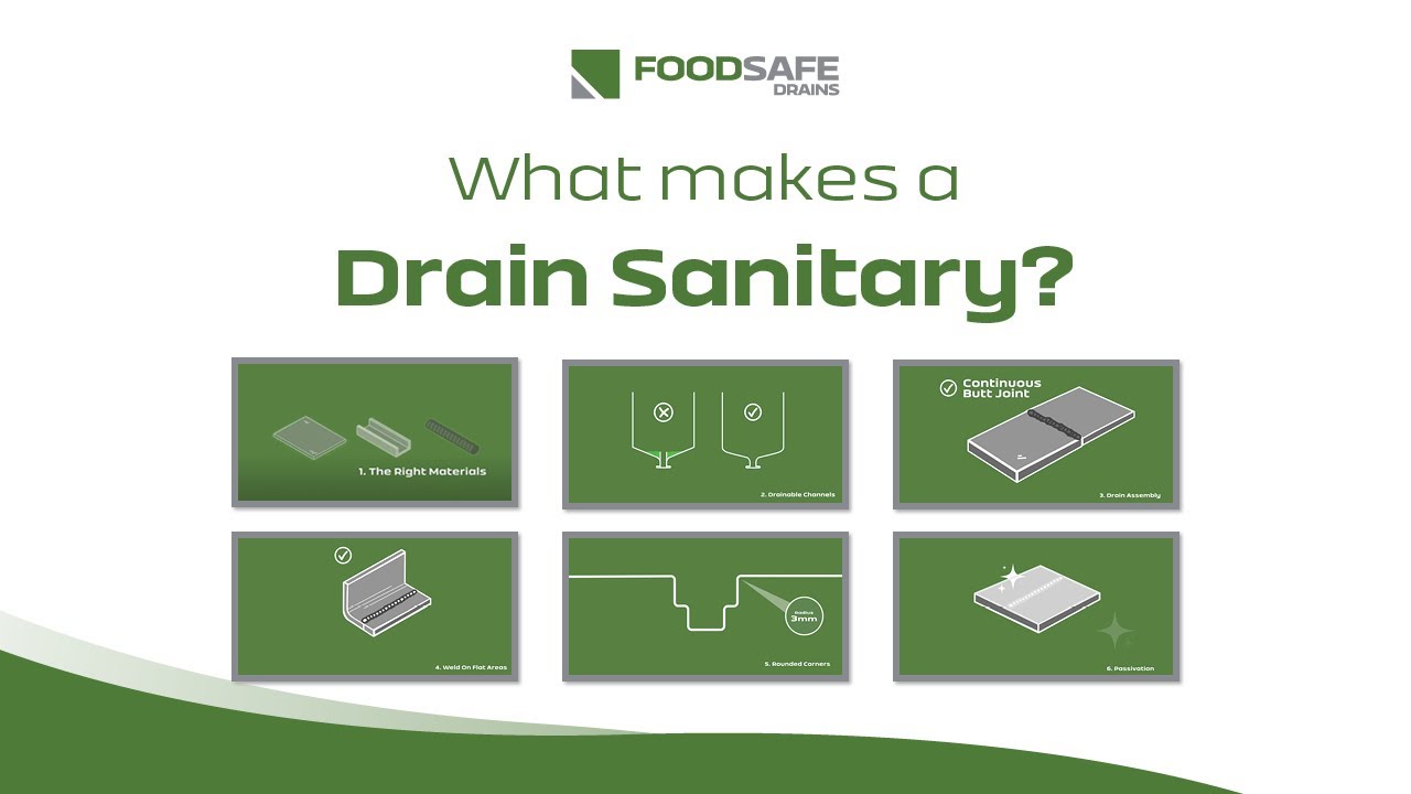 6 Considerations for a Food Safe Drains