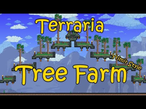 Steam Community :: Video :: [SPEEDBUILD] Terraria Tree Farm (Yrimir Style)