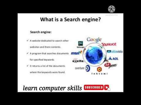 what is search engine |by learn computer skills