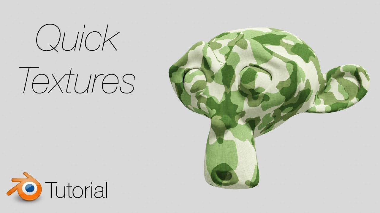[2.8] Blender Tutorial: Adding Textures Quick and Easy