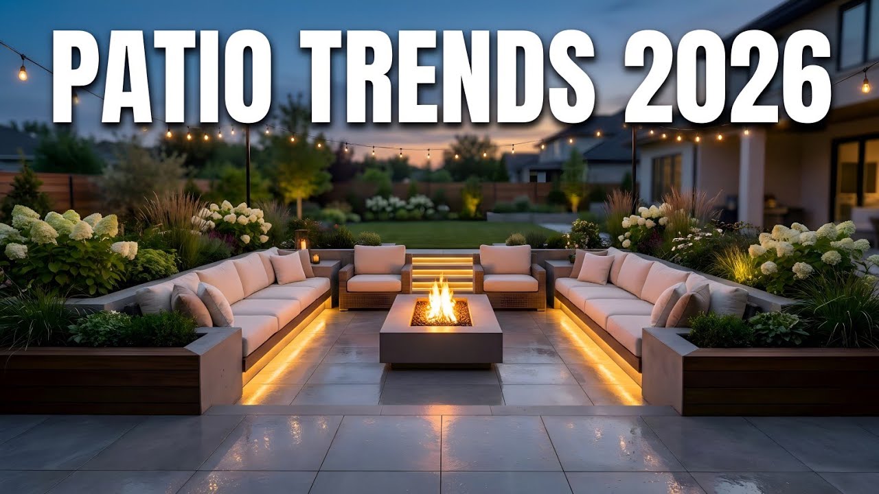 10 Backyard Patio Trends for 2026: Transform Your Outdoor Space