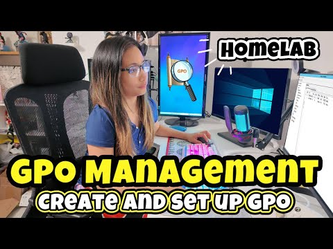 Group Policy Management Home Lab: Creating and Setting up GPO (Ep. 2)