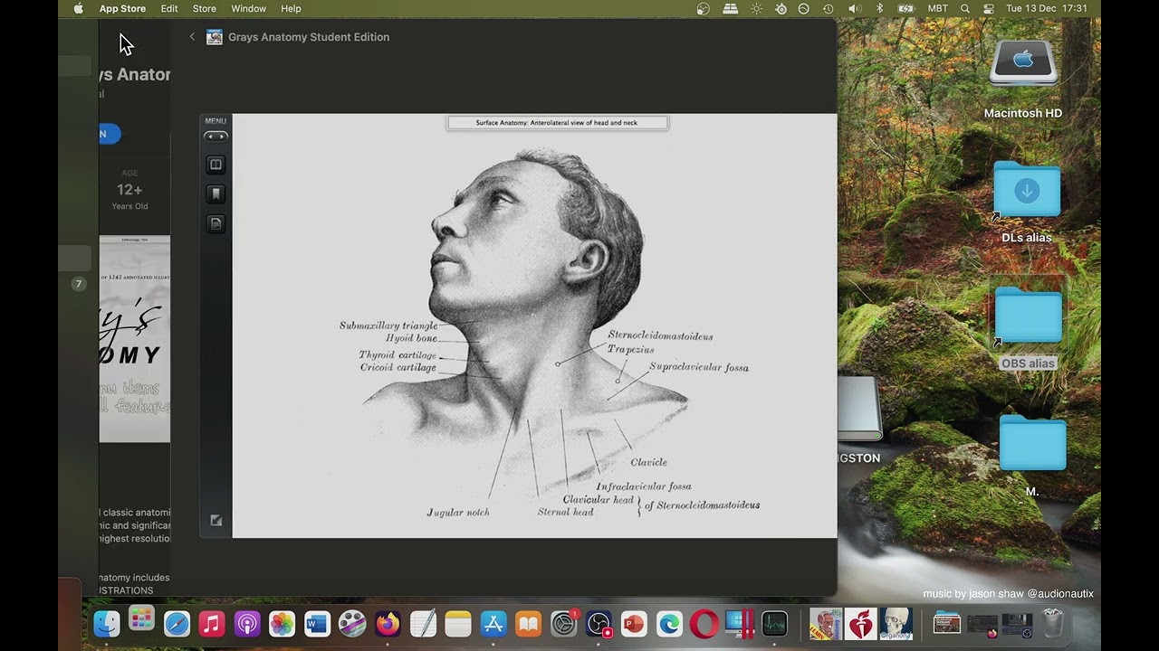 Grays Anatomy Student Edition Mac App Store (Basic Overview)