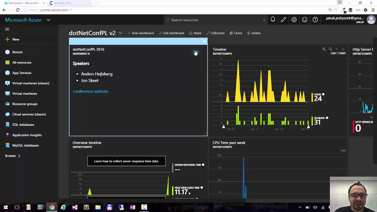 Azure Portal Tips & Tricks - 12. Adding custom HTML to dashboard with Markdown control