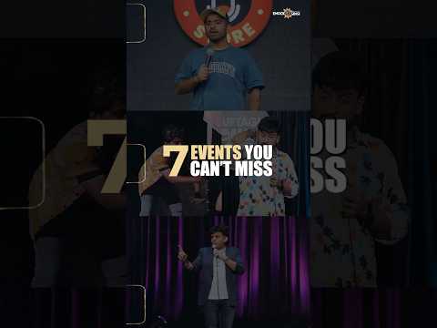 7 Unmissable Events in Ahmedabad This Weekend: Music, Comedy & More! #trending #shorts #event