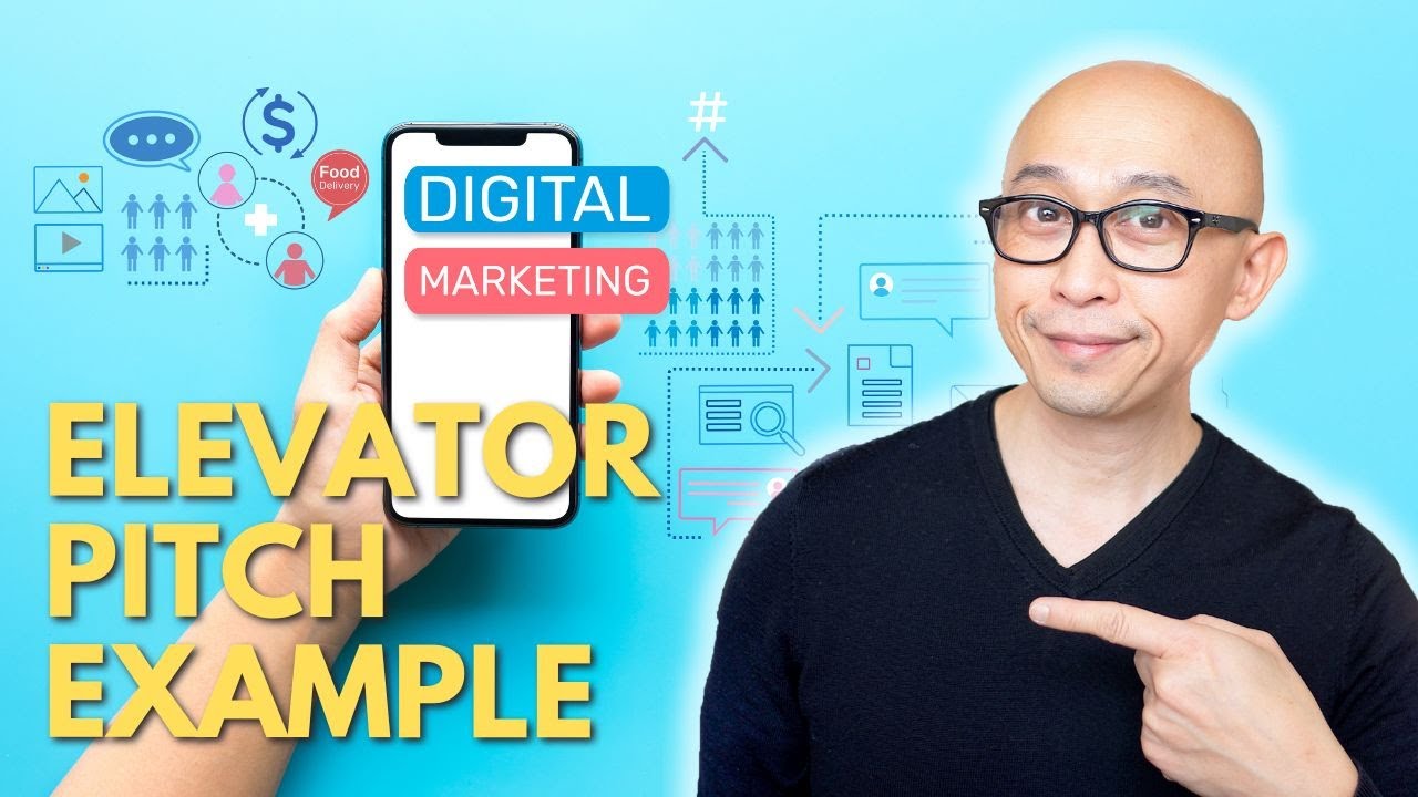 Under 60-Second Self Introduction | Presentation Example for Digital Marketers