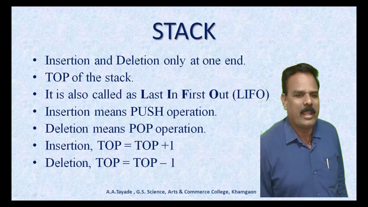 Data Structure with STACK