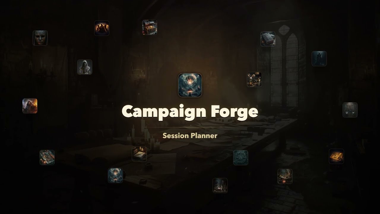 Campaign Forge Session Planner Demo
