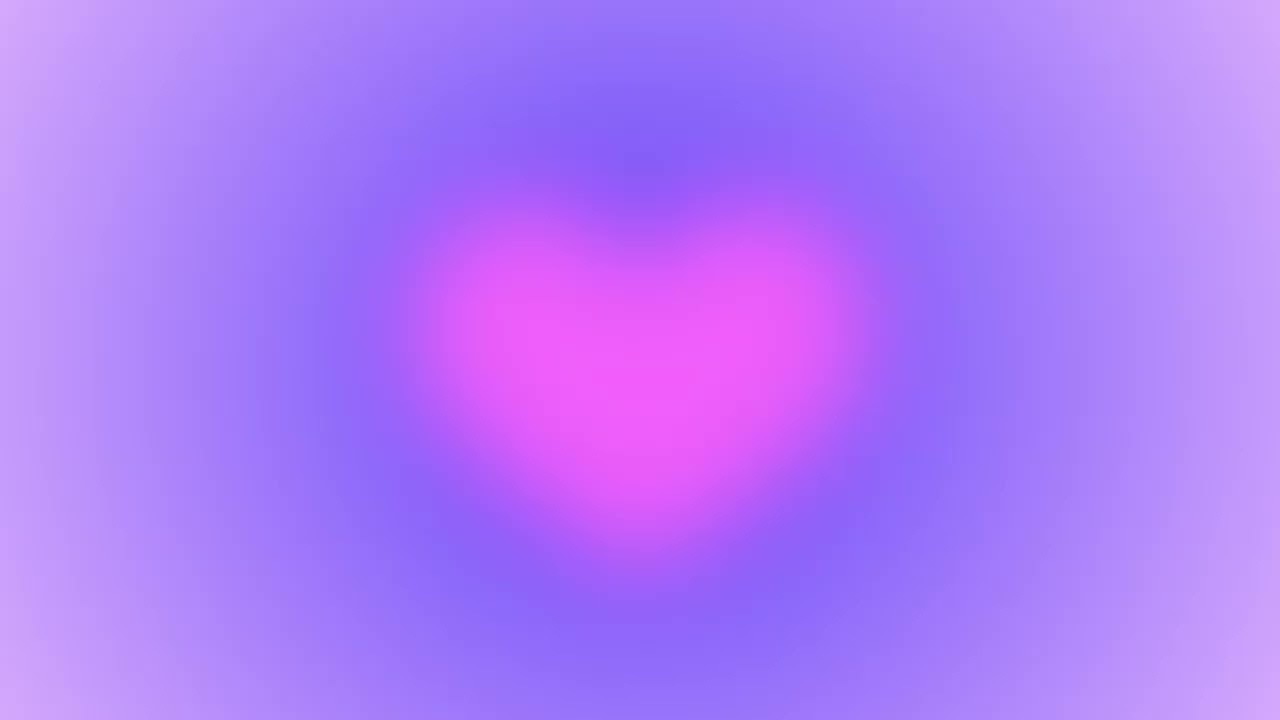Bright pastel pink & purple aura heart wallpaper ♡ soft girly aesthetic background loop