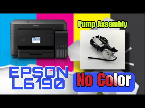 Printerhead Cleaning, Pump Assembly Cleaning and Damper Cleaning | Epson L6190