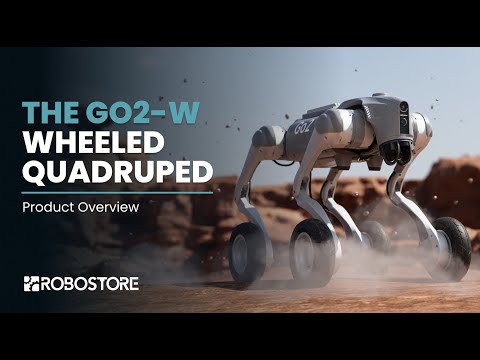 Unitree GO2-W Overview: The All-Terrain Quadruped Robot