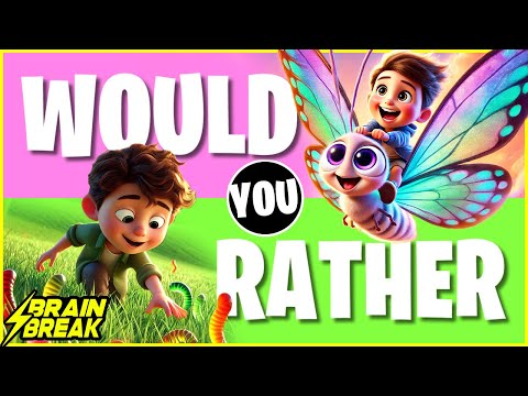 Spring Brain Break ⚡️ Would You Rather ⚡️ Freeze Dance for Kids ⚡️ Just Dance ⚡️ Coach W