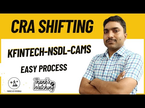 NPS CRA Shifting Process। Shifting का आसान तरीका। KFintech to NSDL ।