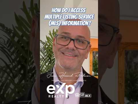 How do I access Multiple Listing Service (MLS) information? | Jason Peterson REALTOR | #RealEstate