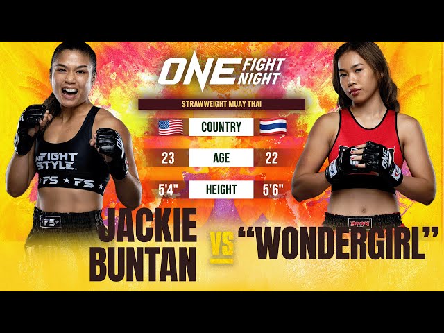 Jackie Buntan Wondergirl Jaroonsak: FREE FULL FIGHT: Filipino-American star Jackie Buntan ...
