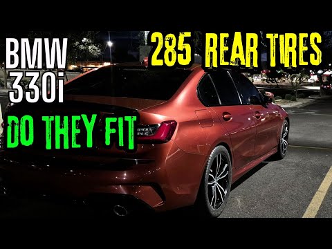 Can 285 Tires Fit 8.5 Inch BMW Stock Wheels? Petlas Velox Sport PT741 285/35R19