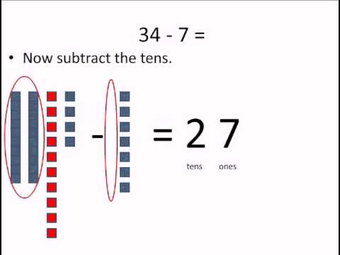 Subtracting Tens and Ones – Easy Peasy All-in-One Homeschool