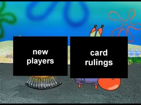 Yugioh meme:new players trying to understand card rulings
