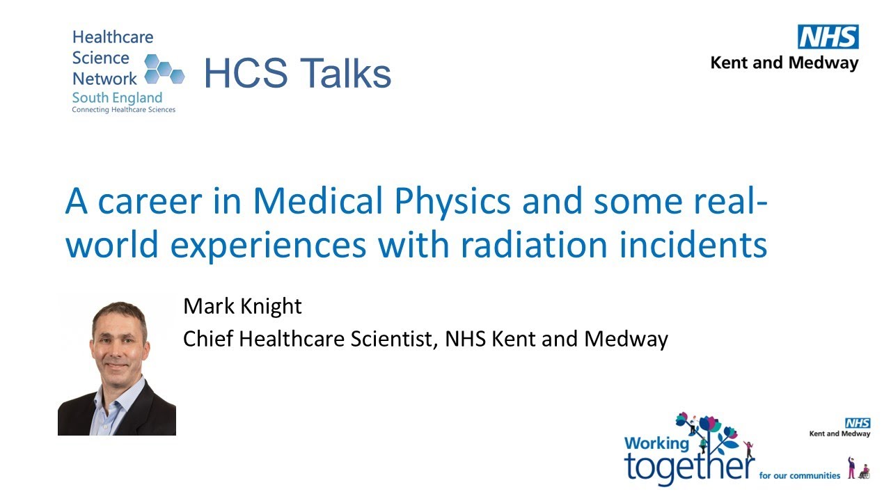 A career in Medical Physics and some real-world experiences with radiation incidents
